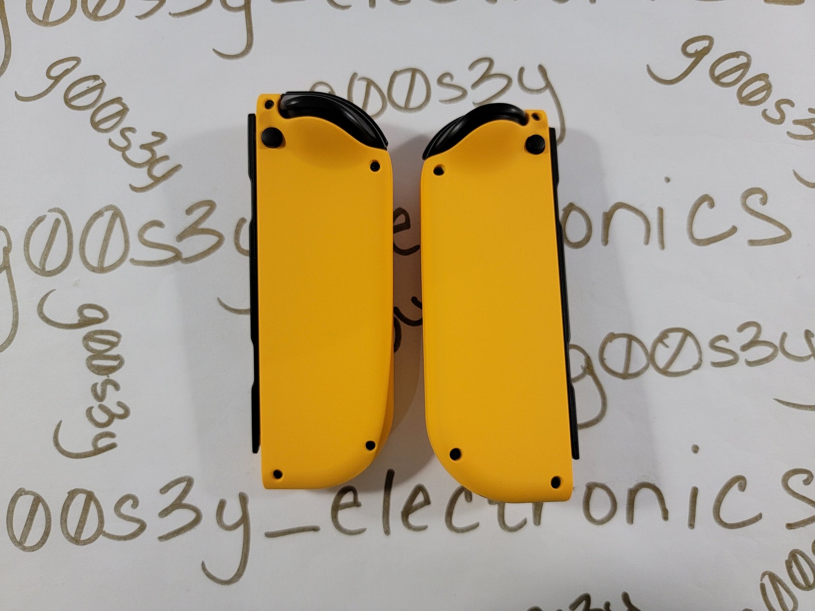 New Nintendo Switch Custom Caution Yellow DPAD Joycons and - Etsy