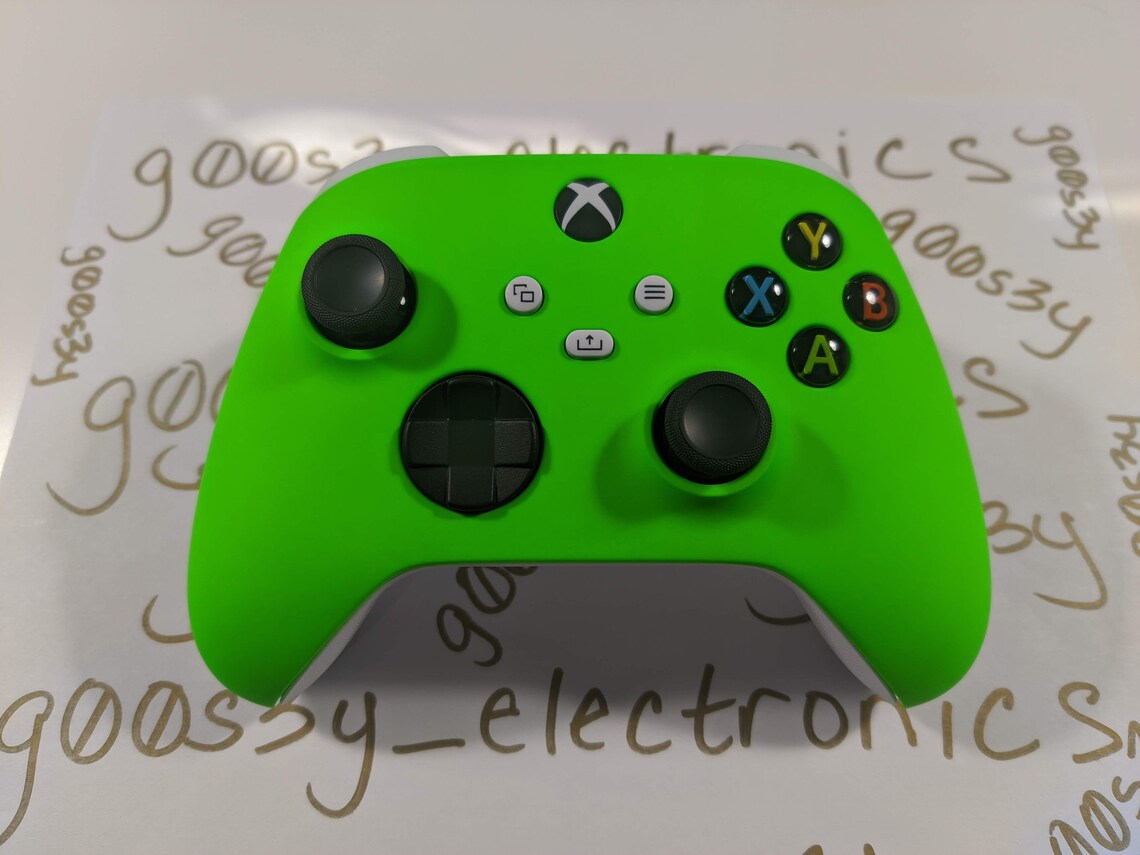 NEW Custom Xbox Series One / X / S Neon Green Wireless | Etsy