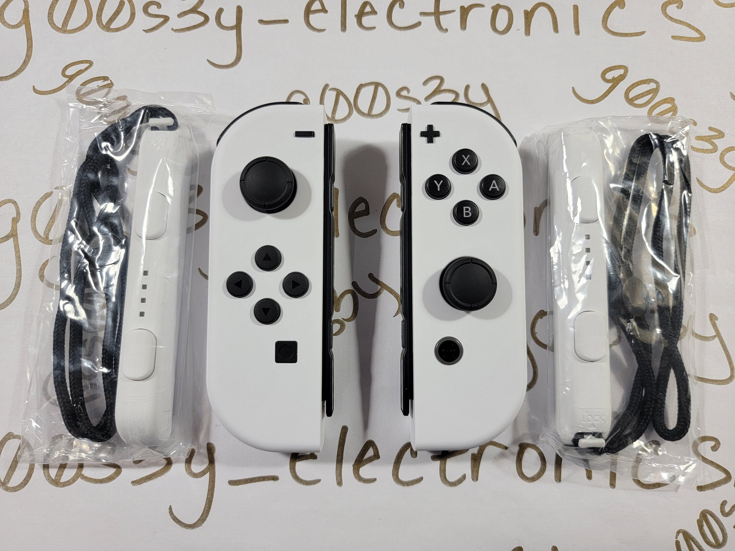 New Nintendo Switch Custom White Joycons and Backplate - Etsy