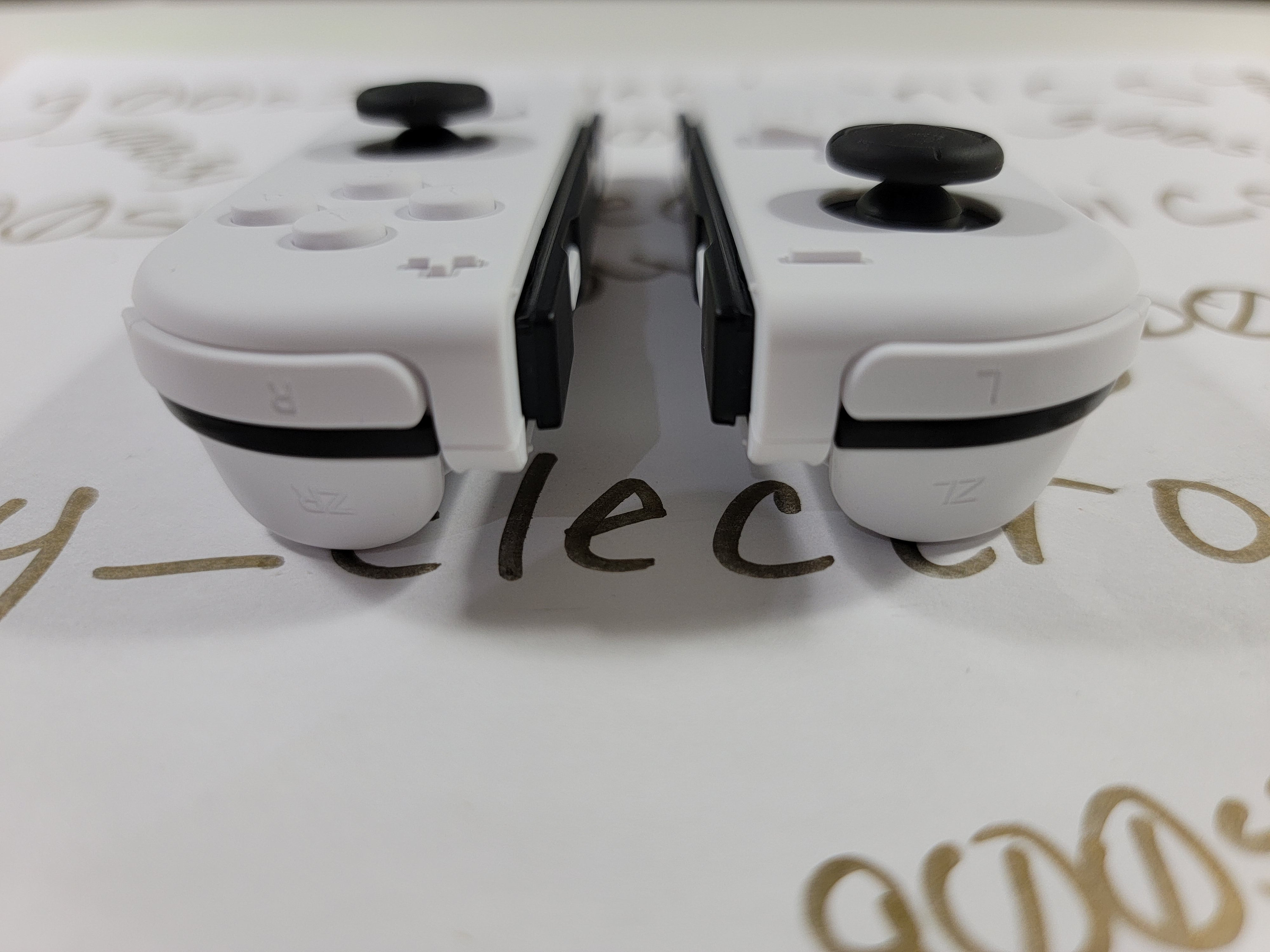 New Nintendo Switch Custom White DPAD Joycons With White - Etsy UK