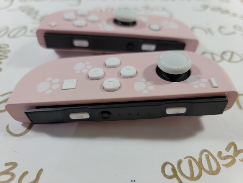 New Nintendo Switch Custom Cat Paw Joycons With White Buttons | Etsy