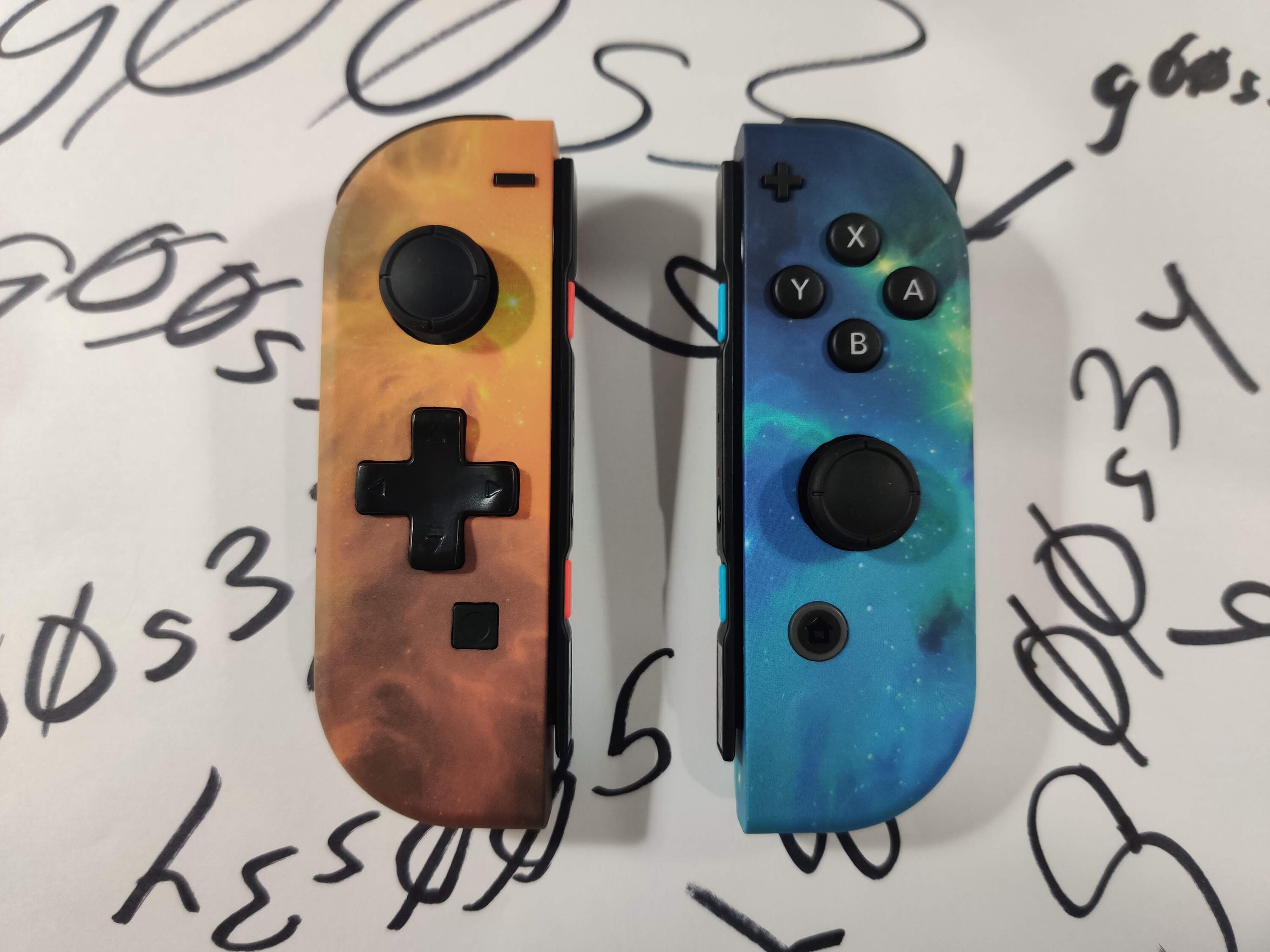 New Nintendo Switch Custom Galaxy Styled DPAD Joycons and | Etsy