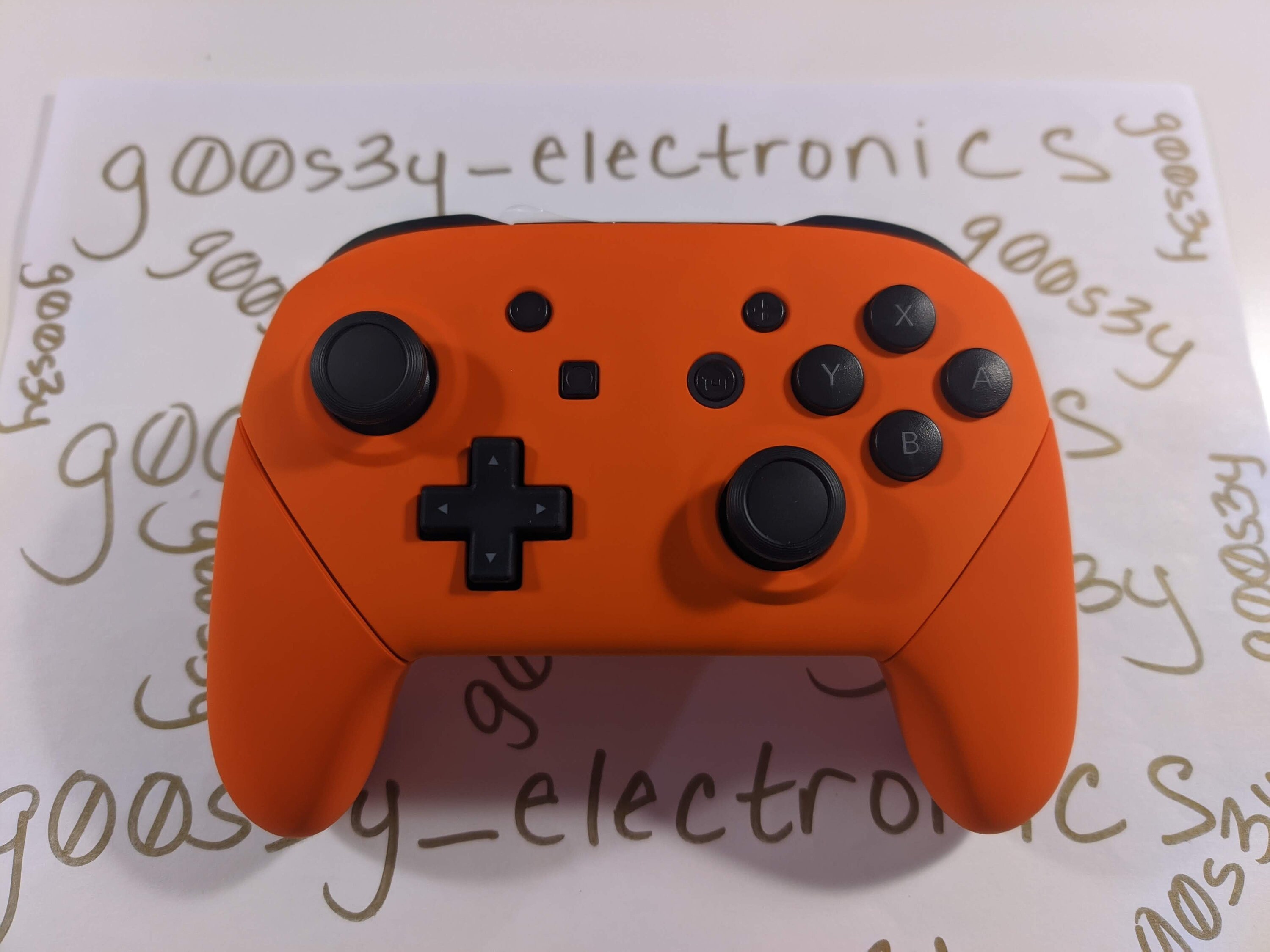 New Nintendo Switch Custom Orange Pro Controller | Etsy