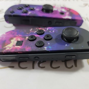 New Nintendo Switch Custom Surreal Lava Styled Joycons and Backplate - Etsy