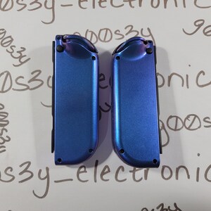 New Nintendo Switch Custom Blue-purple Chameleon Styled DPAD Joycons ...