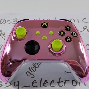 NEW Custom Xbox Series One / X / S Chrome Pink Styled Wireless ...