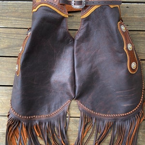 Custom Western Work, Show, Pleasure Chinks Chaps - Etsy