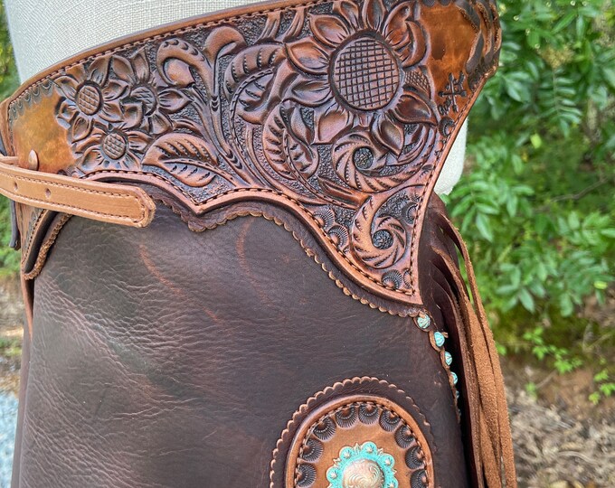 Vintage Custom Western Chinks Chaps - Etsy