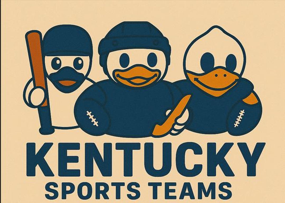 Kentucky Sports Ducks Football Baseball Hockey. - Etsy
