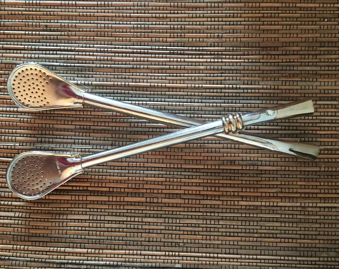 Bombilla (straw for Yerba Mate Gourd) - Etsy