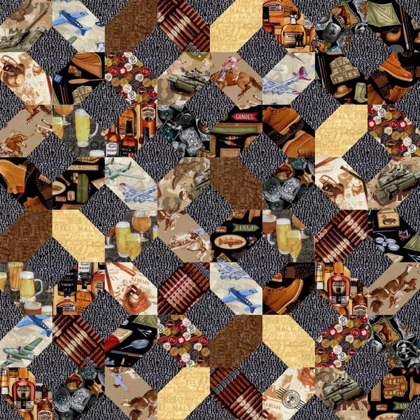 Masculine Quilt - Etsy