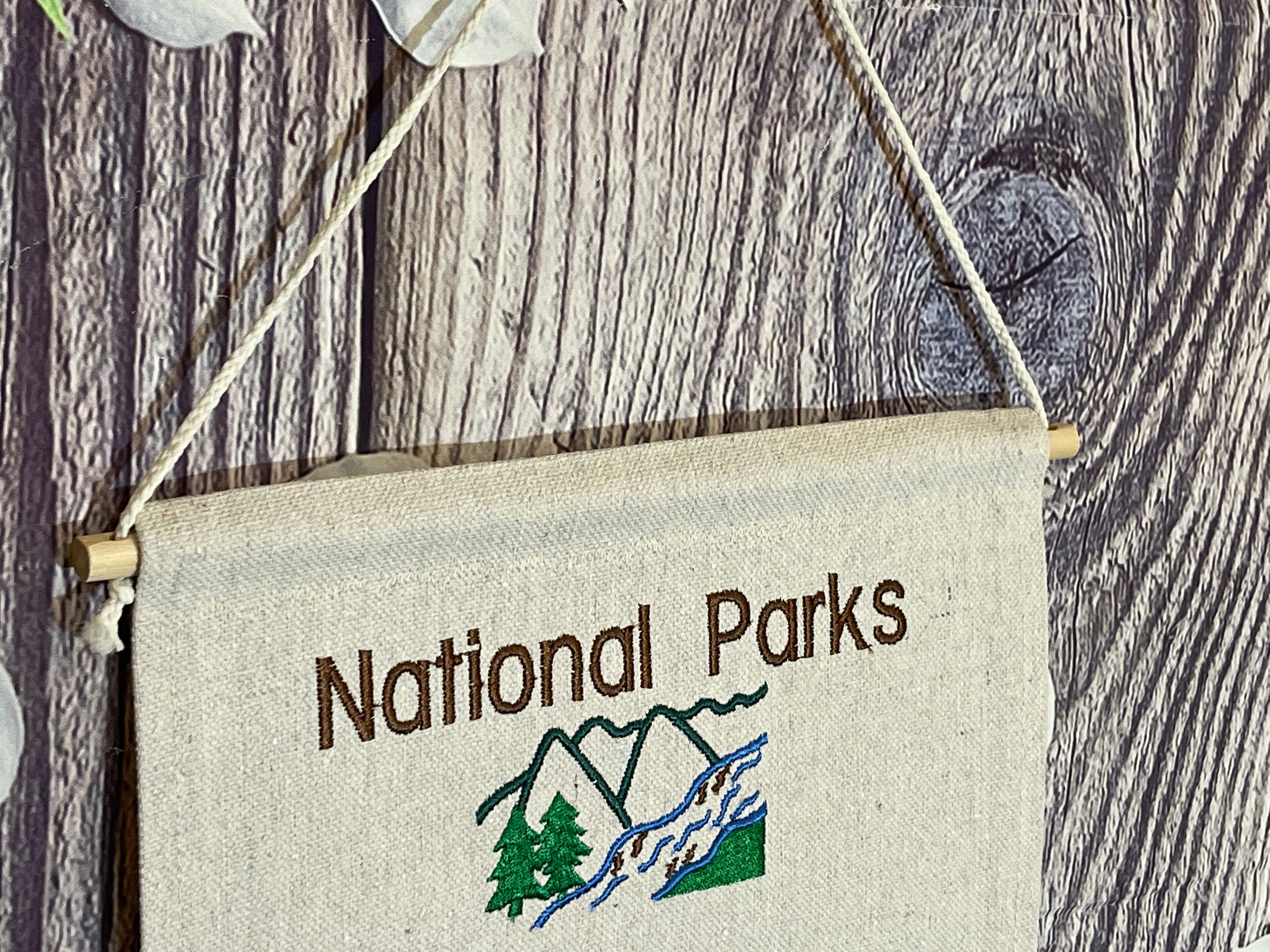 Personalized Canvas Banner /custom Embroidered Banner/ Classic | Etsy