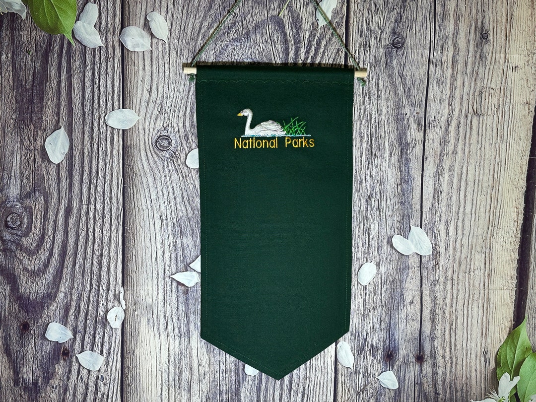 Personalized Canvas Banner /custom Embroidered Banner / Classic Shape ...