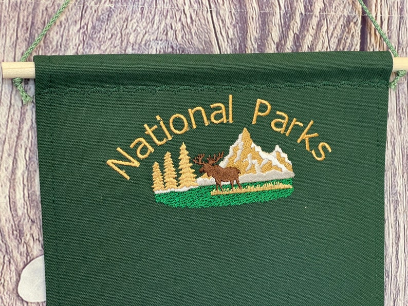 Personalized Canvas Banner /custom Embroidered Banner / - Etsy