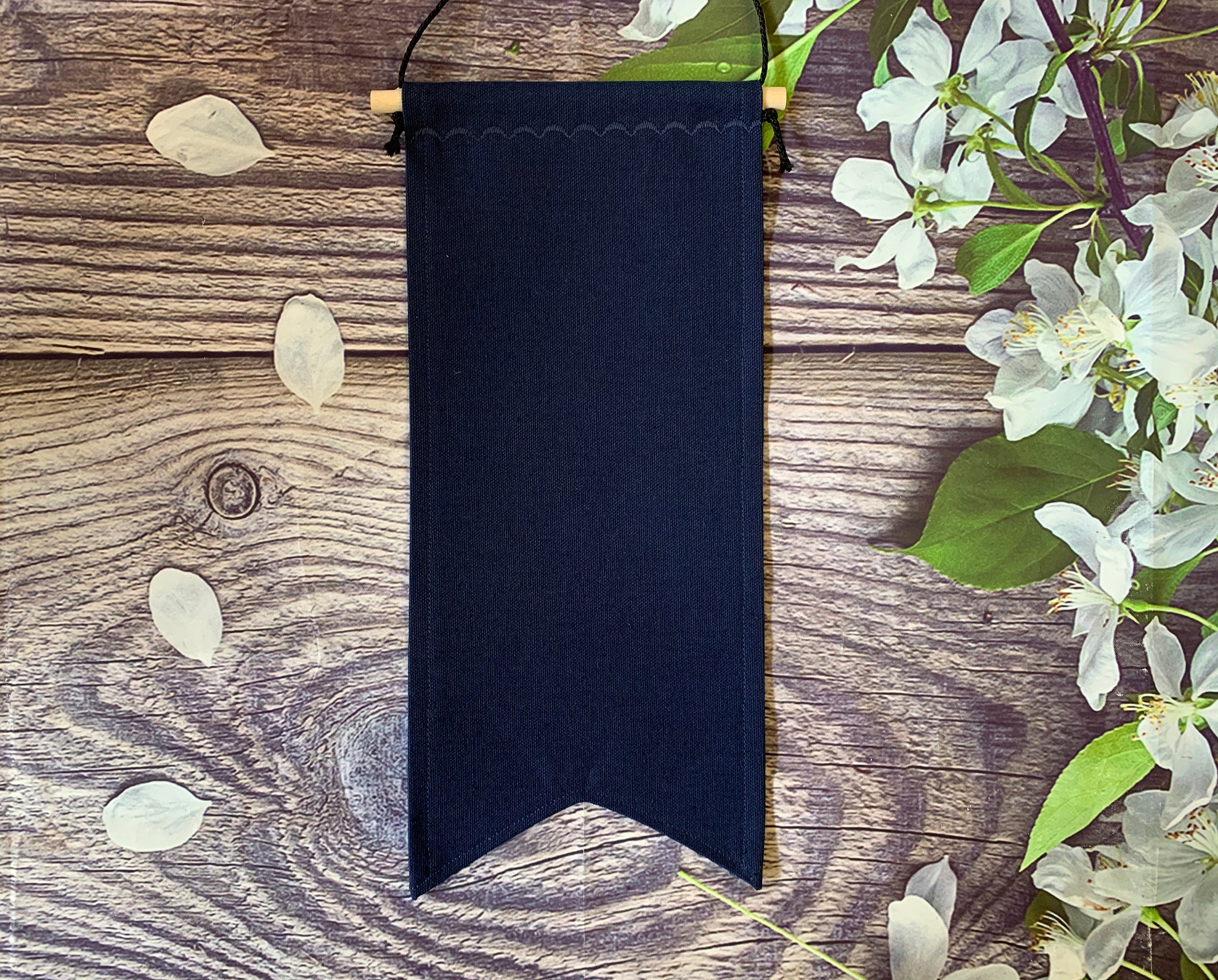 Swallow Tail Design Blue Canvas Banner Wall Pin Pennant - Etsy