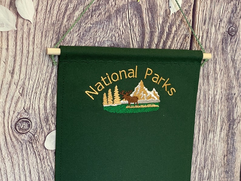 Personalized Canvas Banner /custom Embroidered Banner / - Etsy