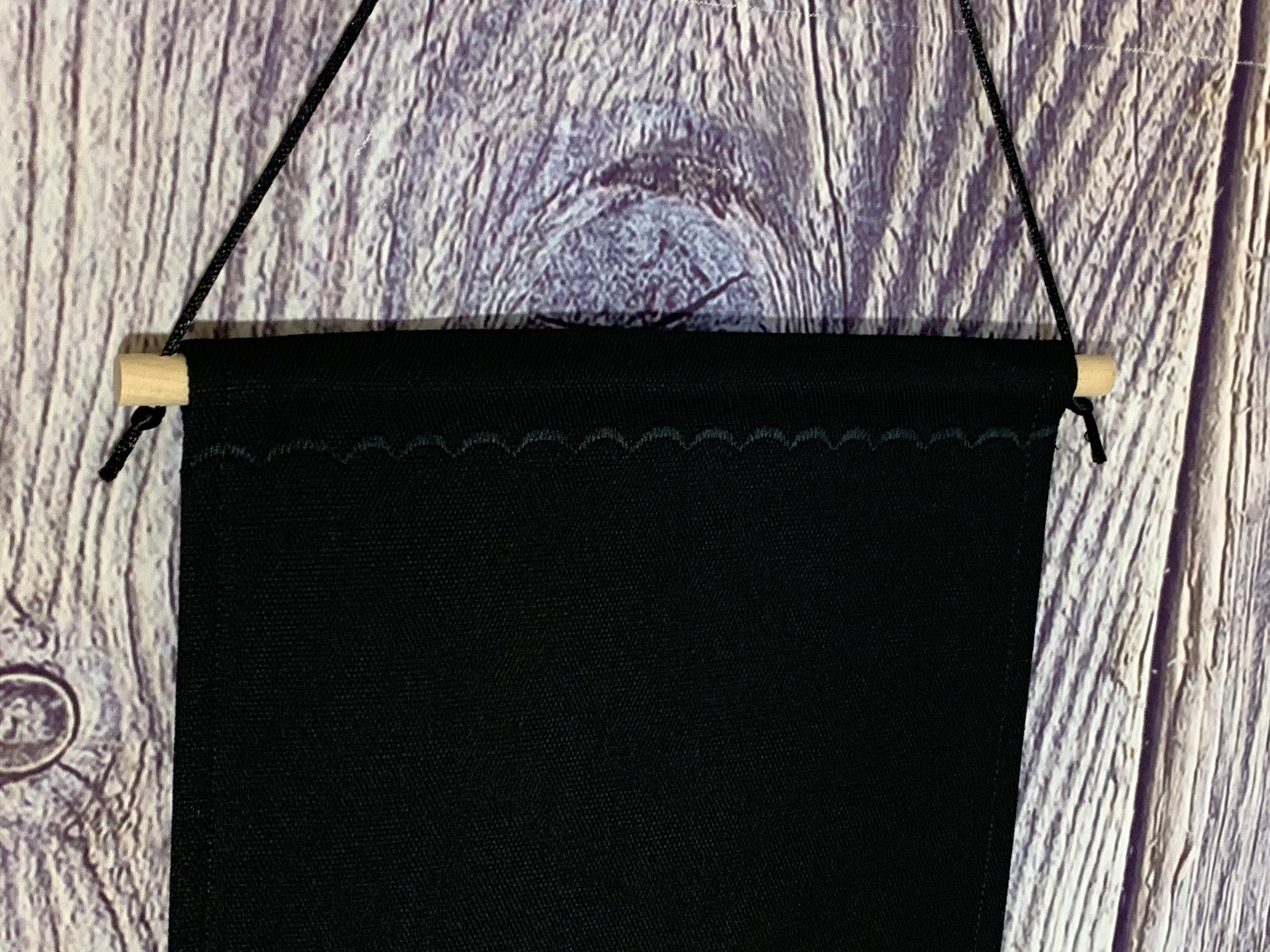 Enamel Pin Banner With Flower Embroidery and Pompom Trim - Etsy