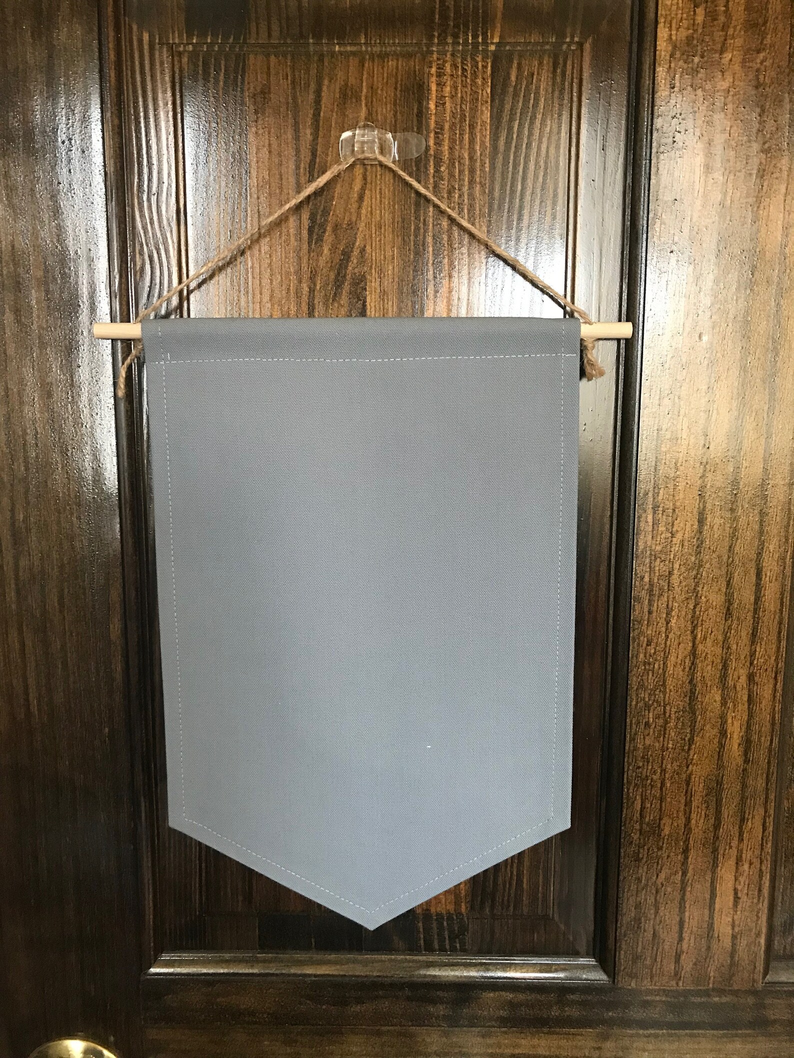 Large Grey Hanging Wall Banner /blank Grey Banner/room - Etsy