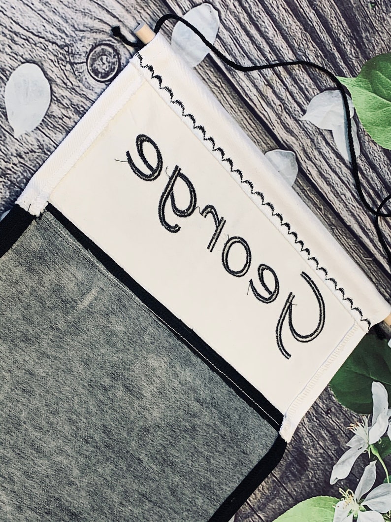 Enamel Pin Banner Pin Pennant Personalized Pin Banner With - Etsy