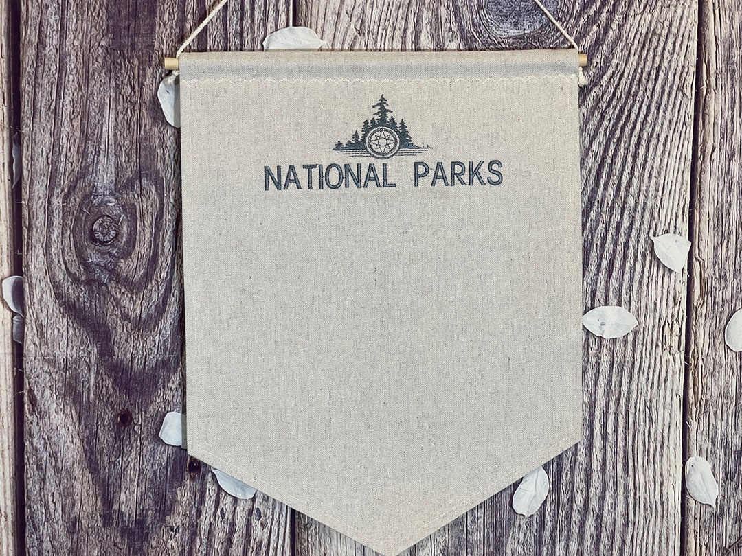 Personalized Canvas Banner /custom Embroidered Banner/ Classic Shape ...