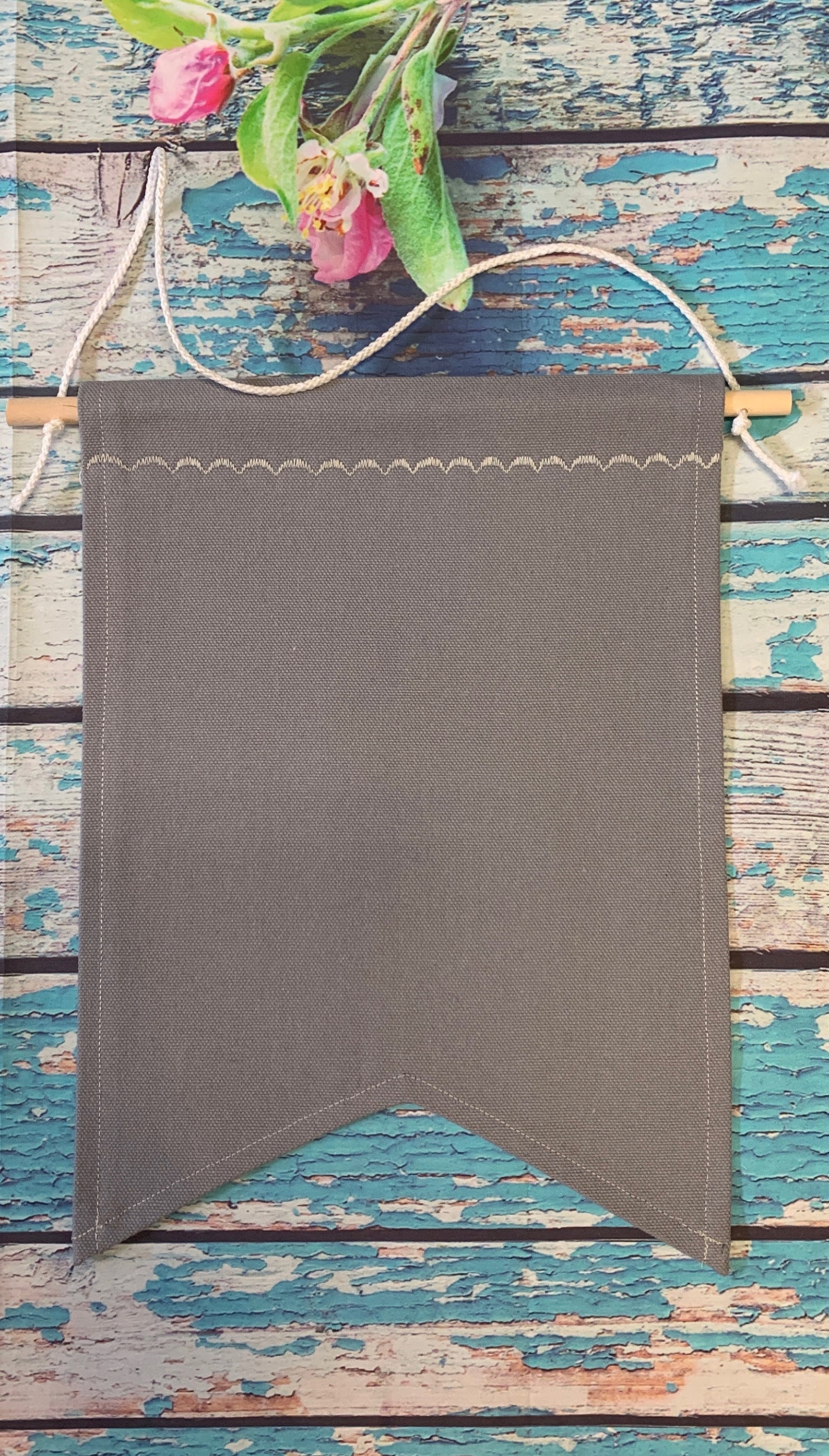 Swallow Tail Design Gray Canvas Banner Wall Banner to Collect - Etsy