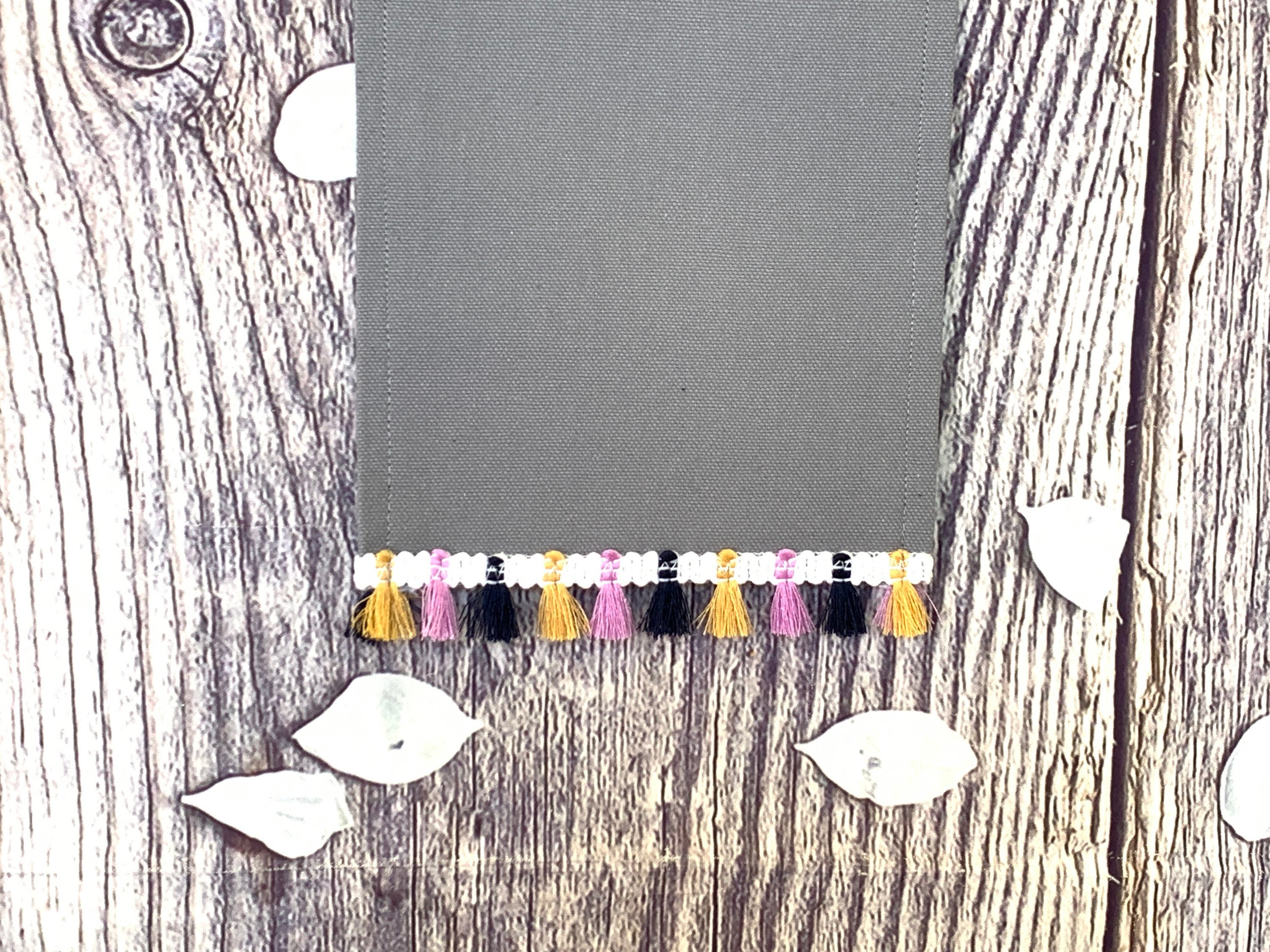 Pin Banner / Unique Pin Pennant / Handmade Blank Canvas Banner - Etsy