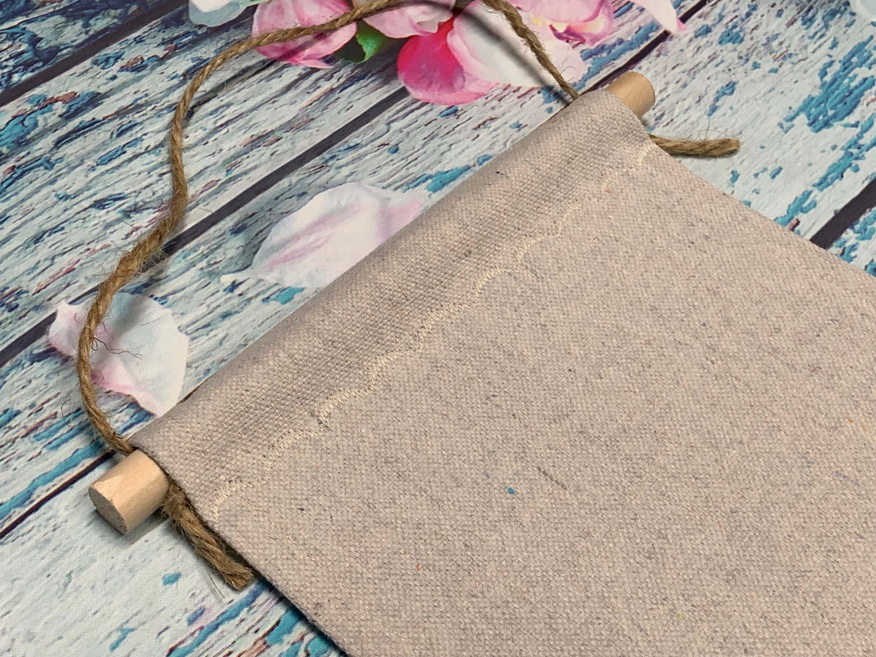 Pin Banner / Unique Pin Pennant / Handmade Blank Canvas Banner - Etsy