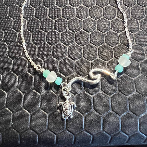 Sea Turtle Anklet - Etsy
