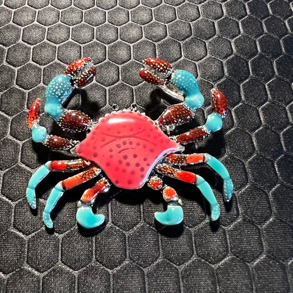 Crab Brooch - Etsy
