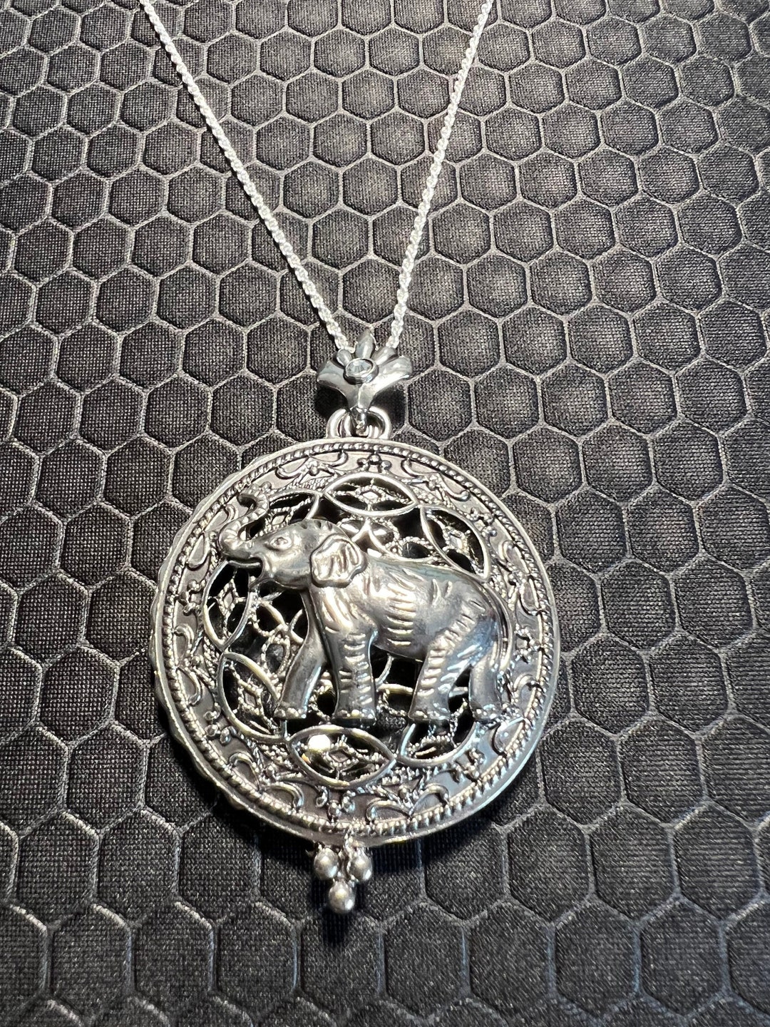 Elephant Locket Made of Sterling Silver - Etsy