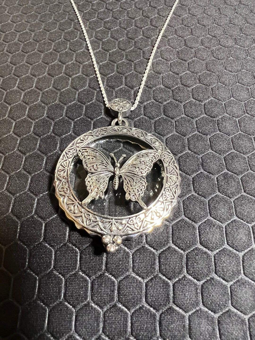 Butterfly Locket Made of Sterling Silver - Etsy