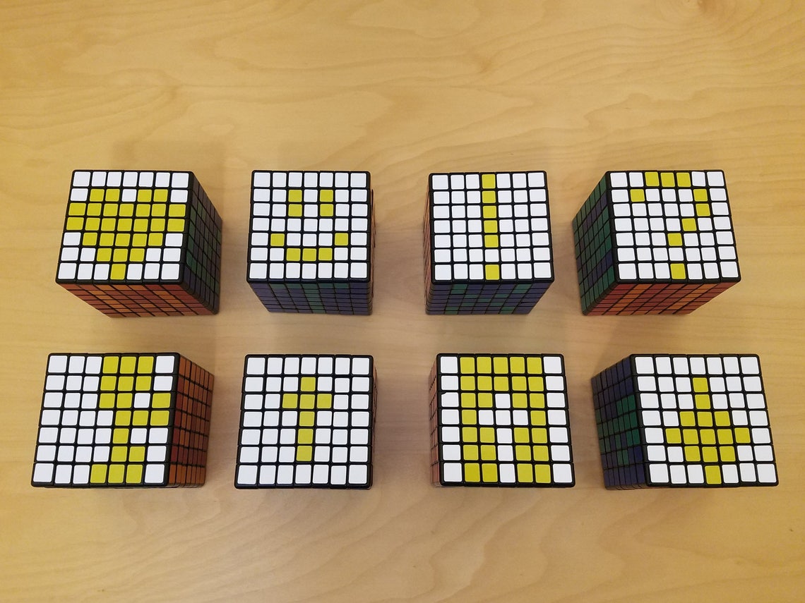 Personalized Rubiks Cube - Etsy