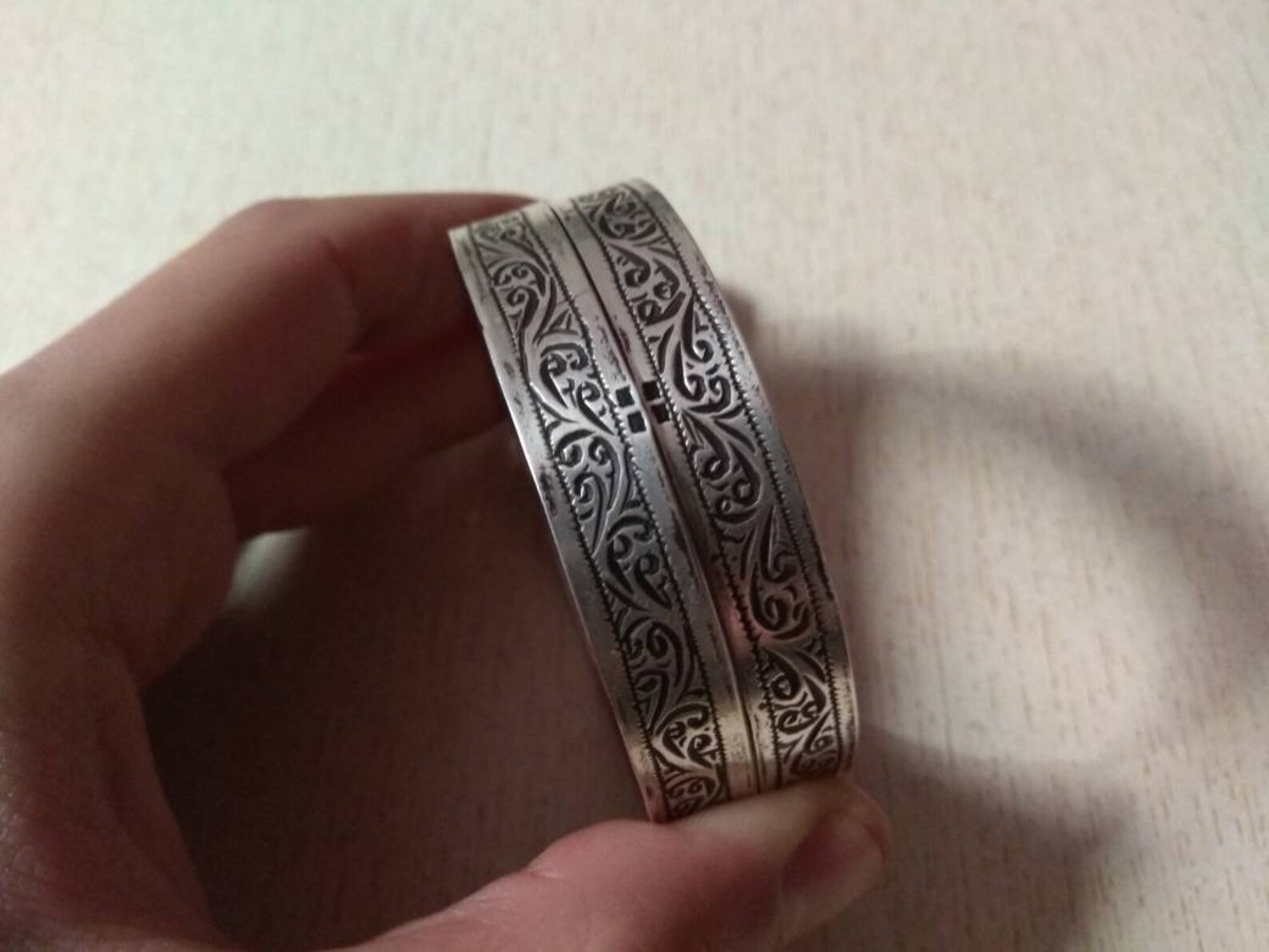 Pair of Silver Berber Bracelets From Morocco With Hallmarks - Etsy