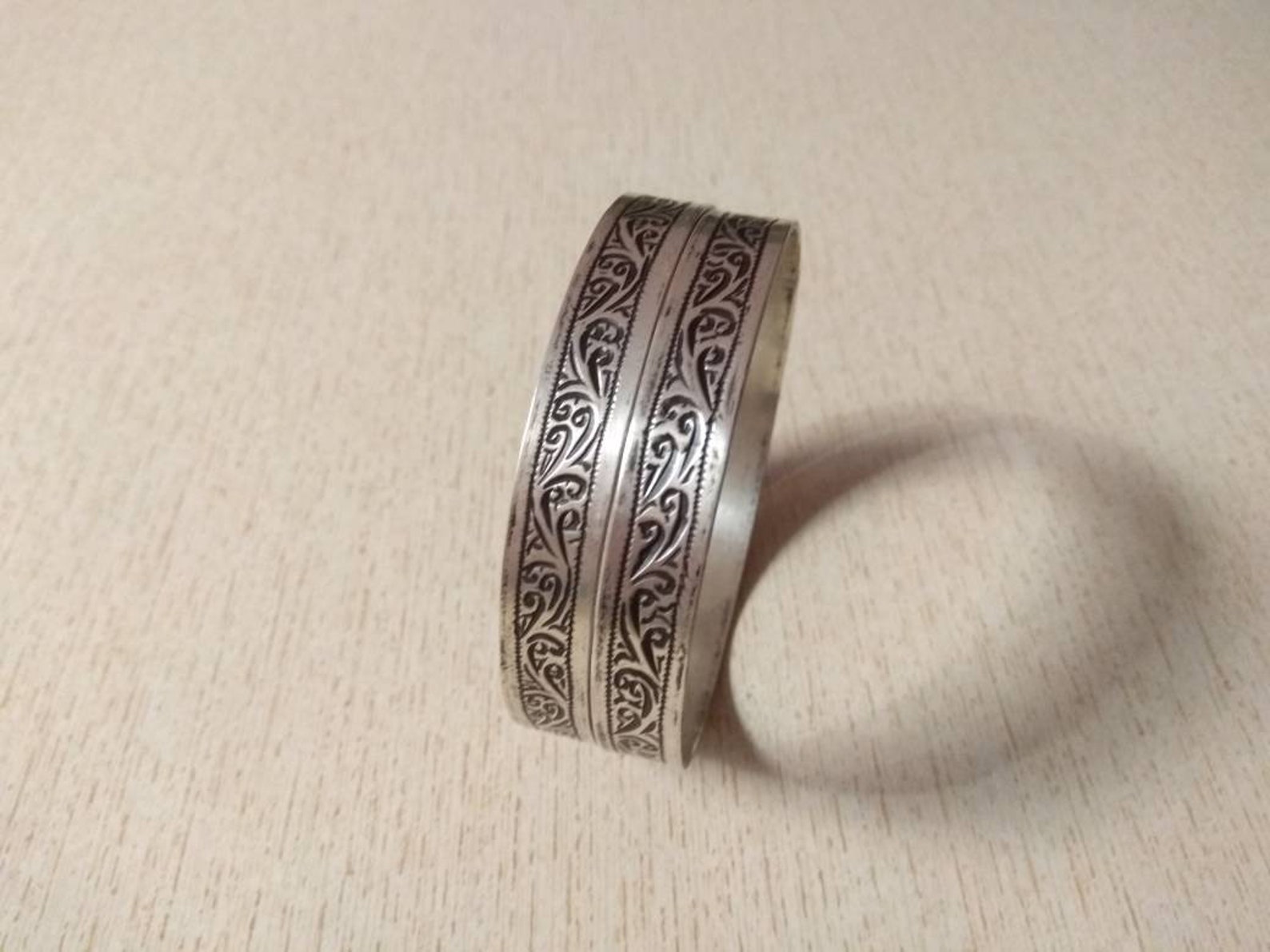 Pair of Silver Berber Bracelets From Morocco With Hallmarks - Etsy