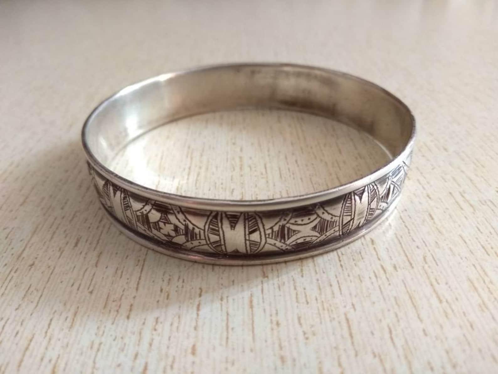 Moroccan Silver Tuareg Bracelet Tuareg Bracelets Moroccan - Etsy