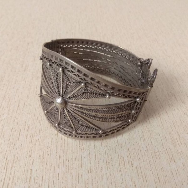 Antique Silver Moroccan Bracelets - Etsy