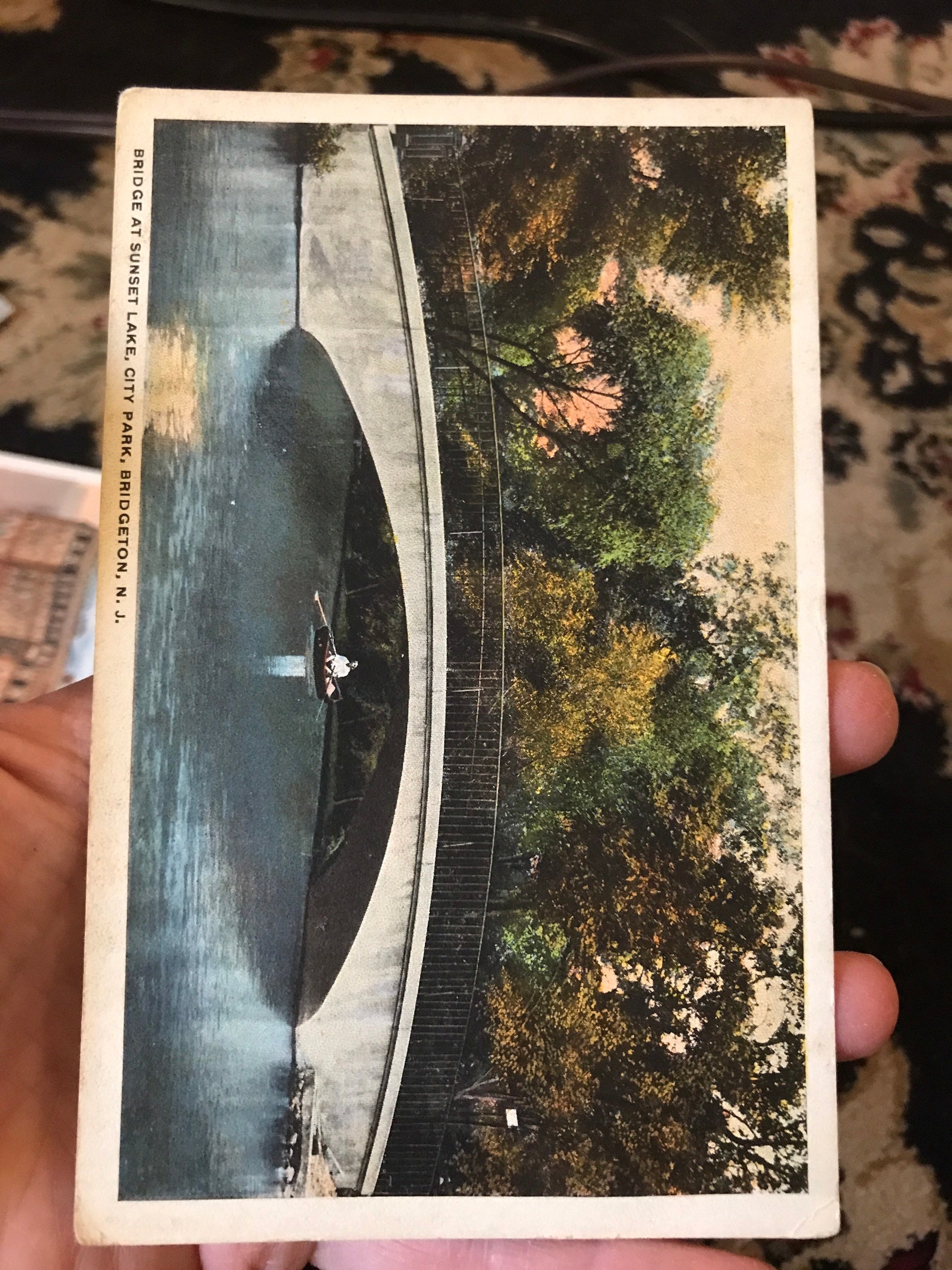 4 Antique New Jersey Linen Postcards 1920-30s Atlantic City Bridgeton ...