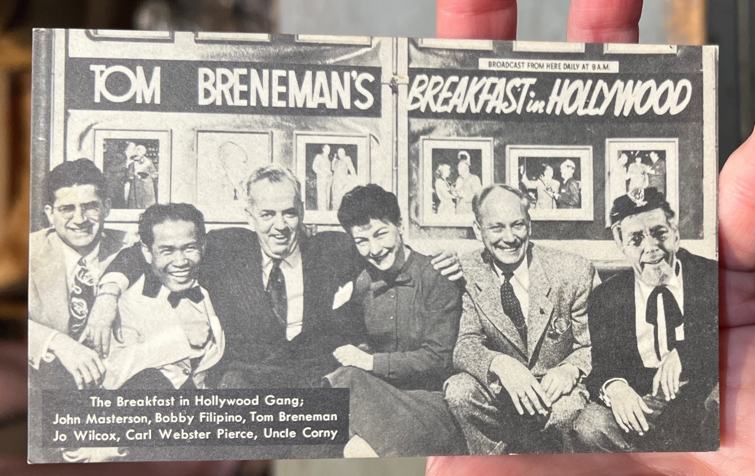Collection of 7 Tom Breneman Breakfast in Hollywood ABC Radio - Etsy