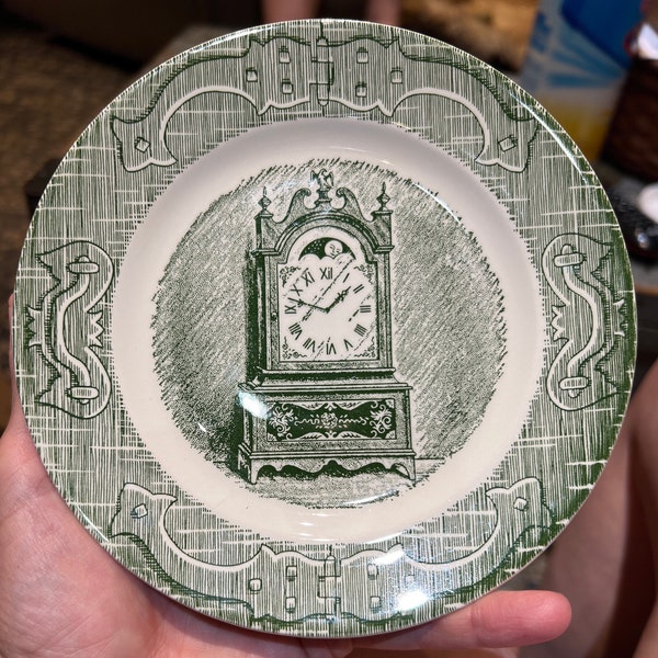 Plate Wall Clock - Etsy