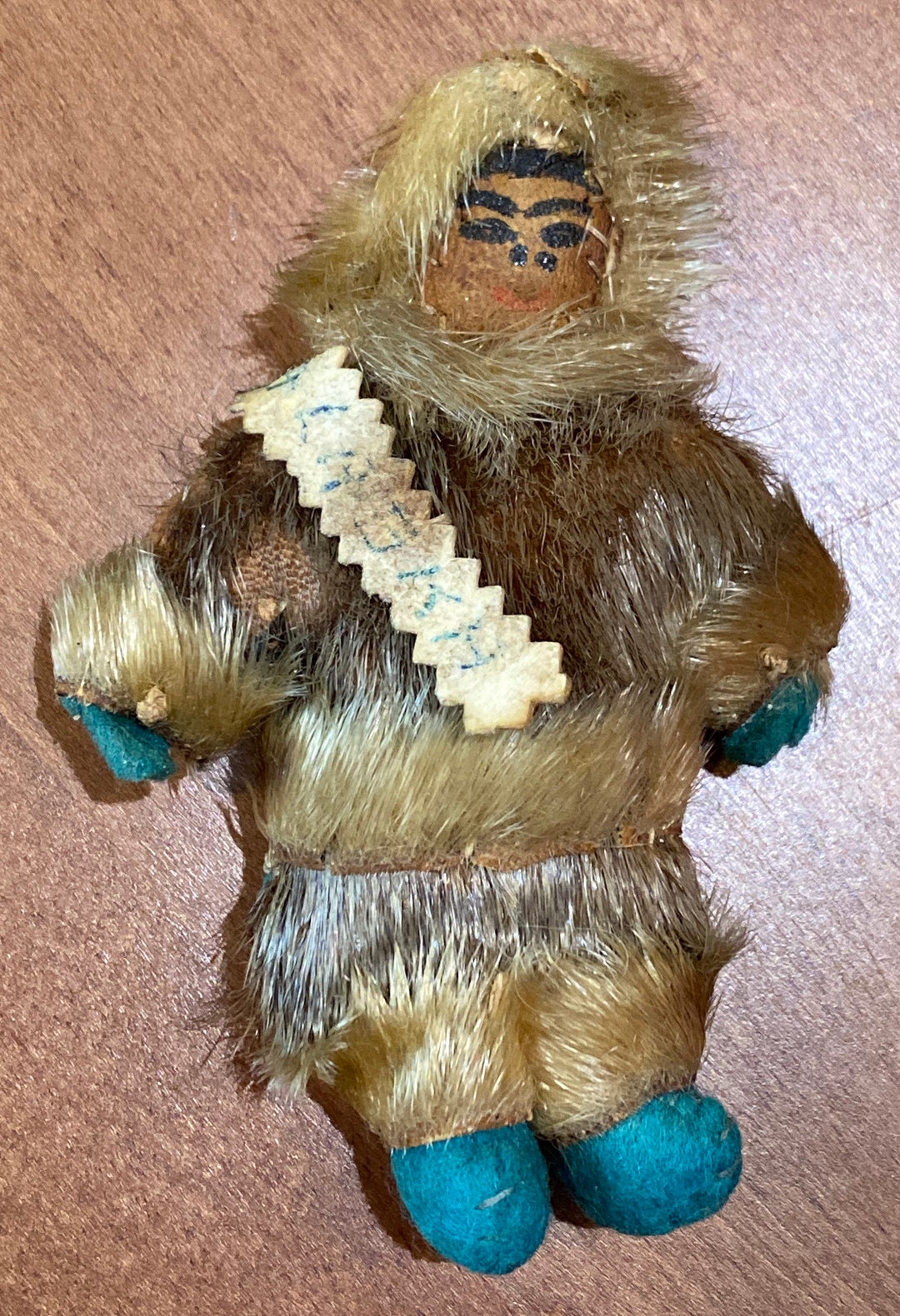 Darling 4-1/2 Antique Alaskan Inuit Eskimo Seal Pelt Doll - Etsy