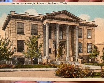 Carnegie Library - Etsy