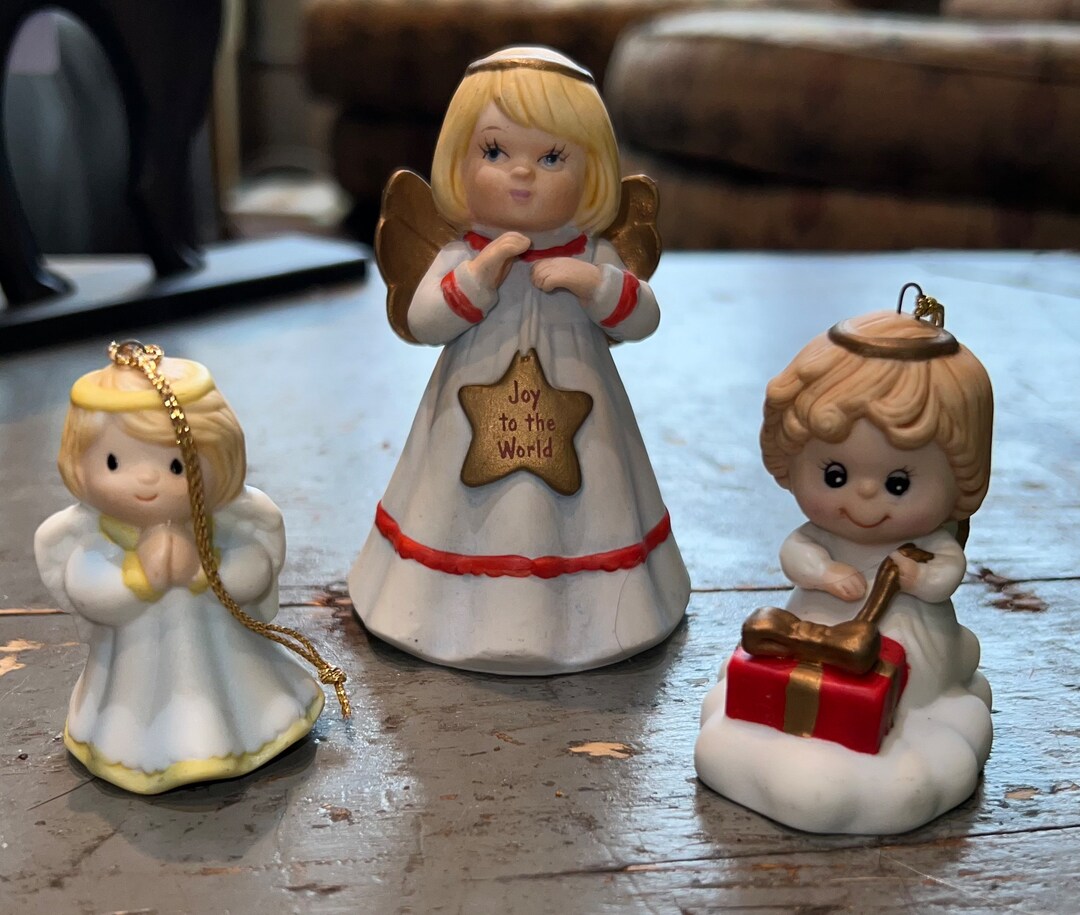 Darling Vintage Trio of 3 Russ Children Angels - Etsy