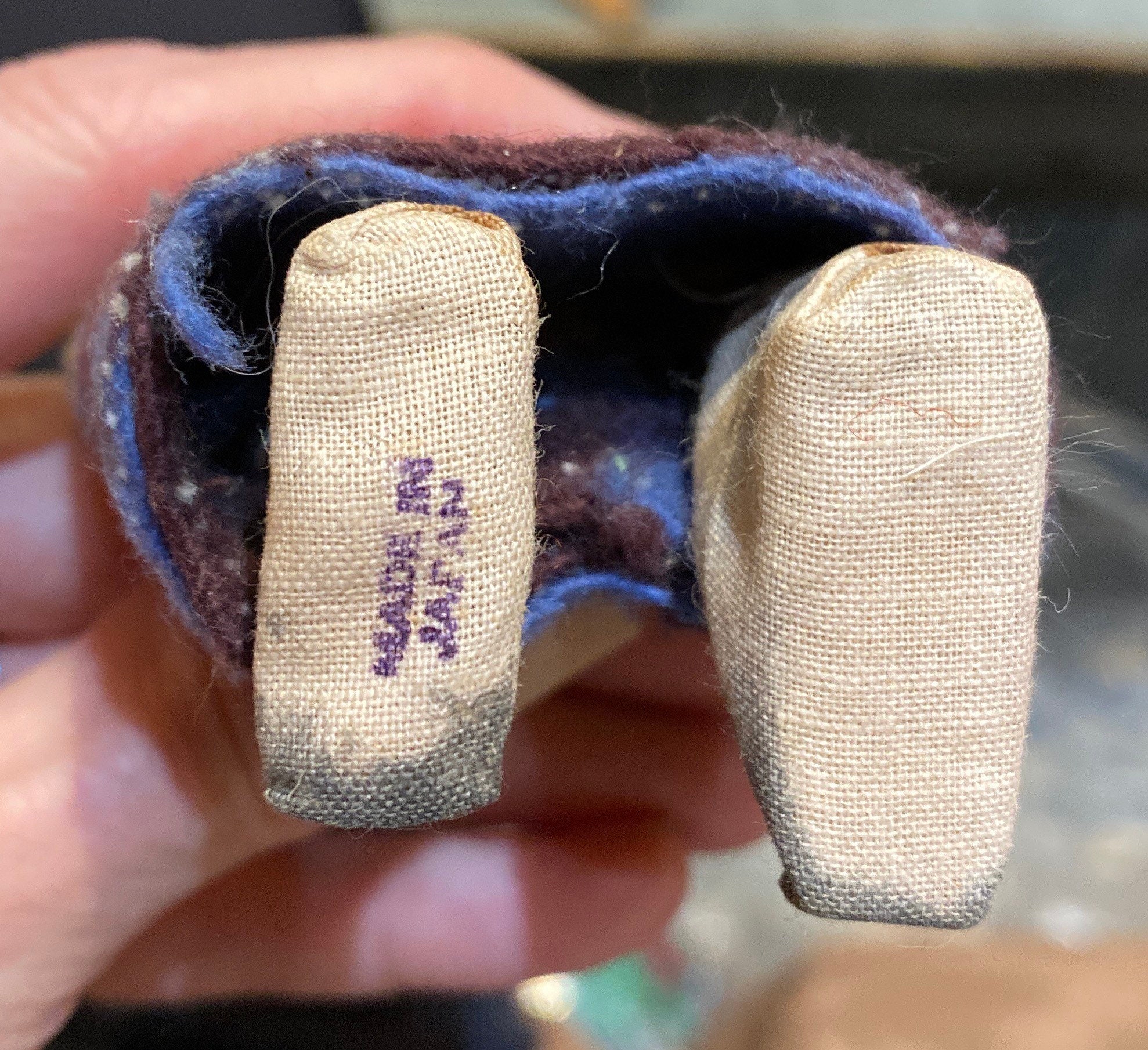 Two Darling Antique Little Native American Indian Skookum Dolls Bully ...