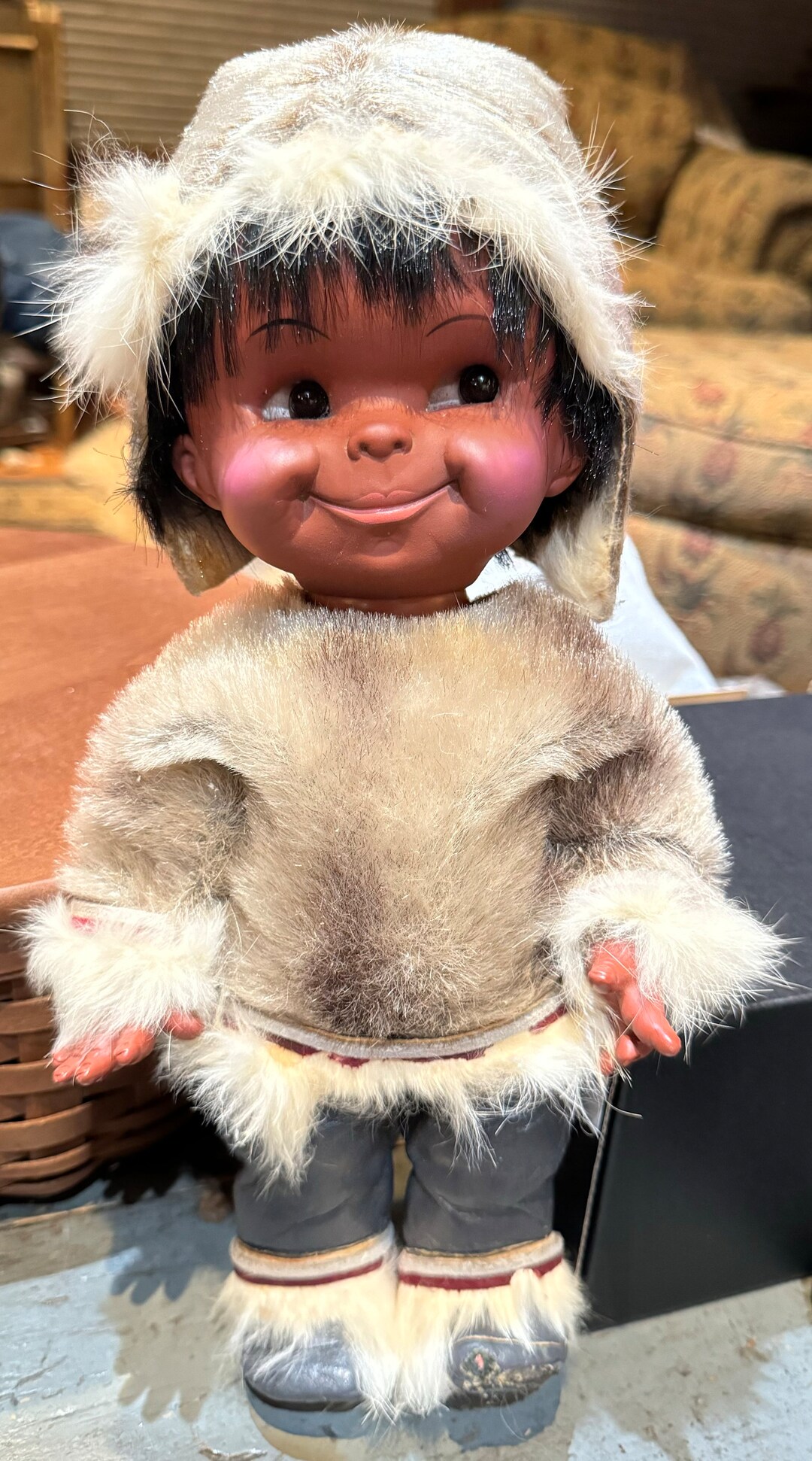Cute Vintage Regal Eskimo Inuit Alaskan Doll - Etsy