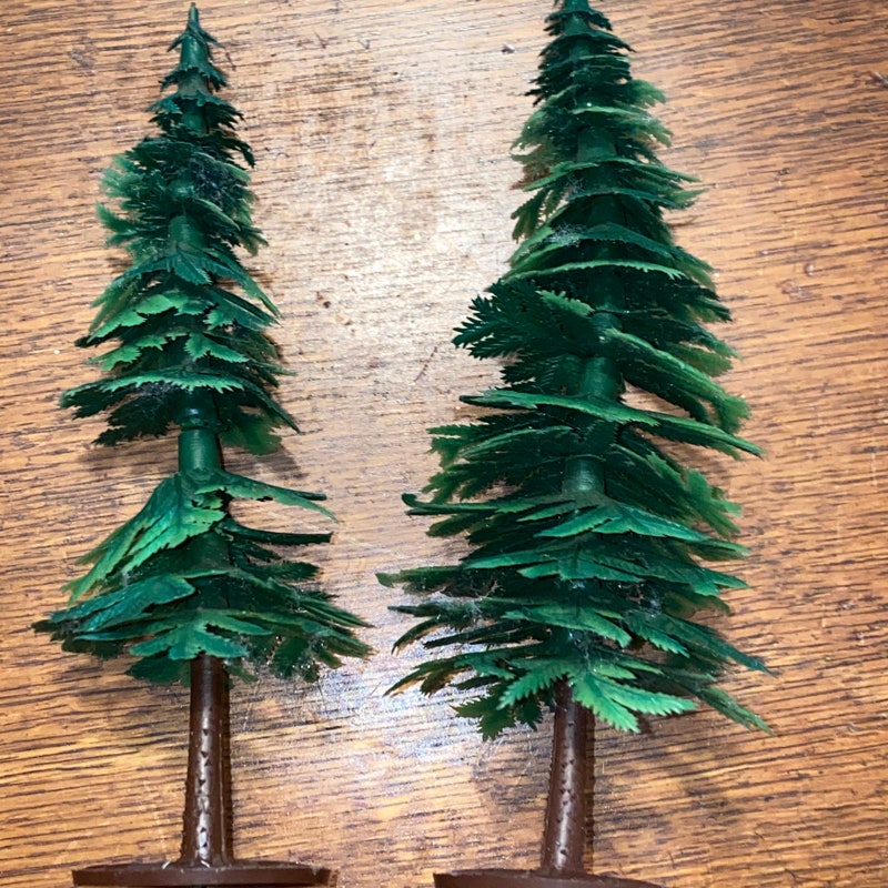 Plastic Miniature Trees - Etsy