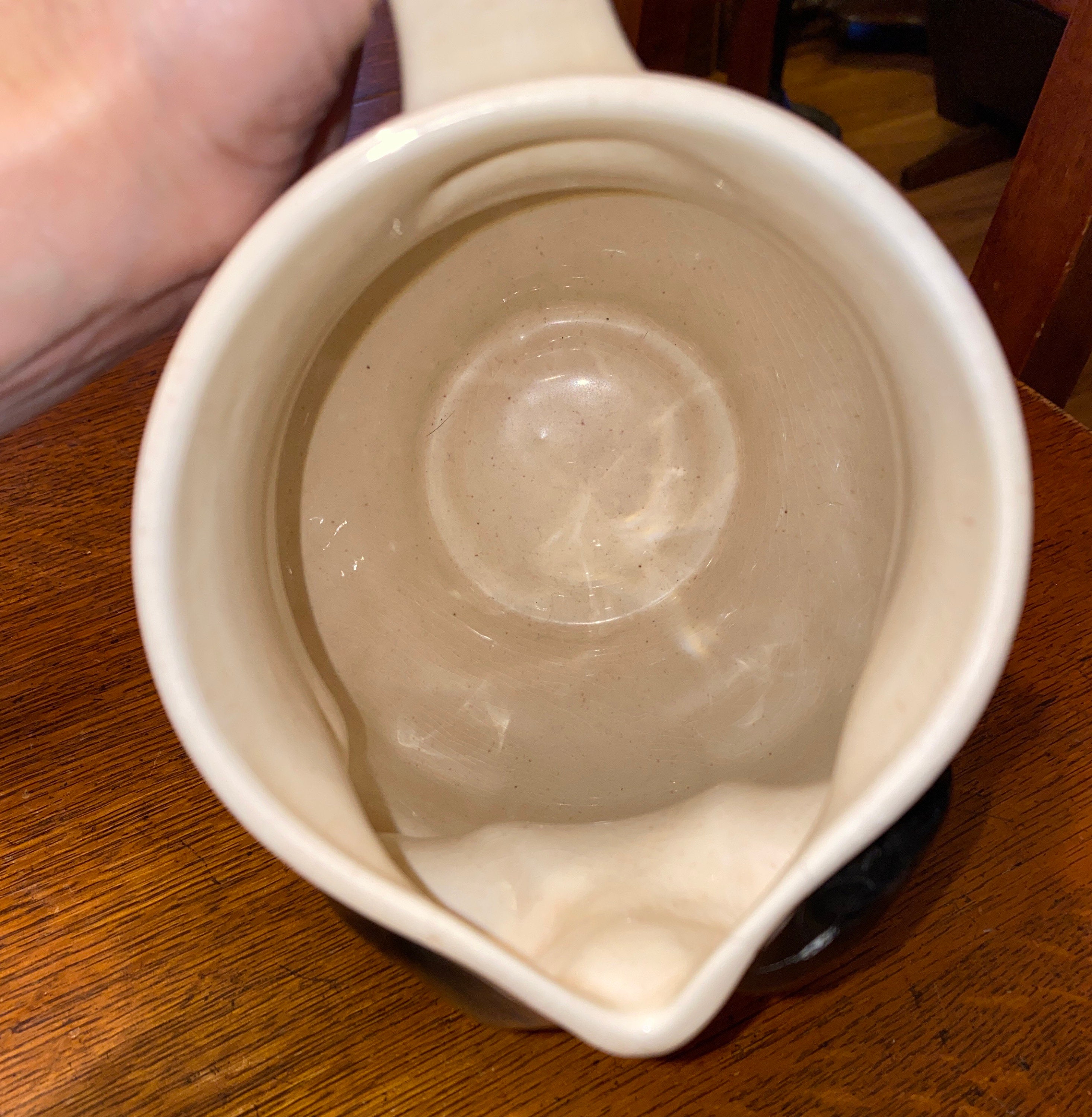 Really Cool Antique Pottery Pitcher of Old Women Babushkas Gossiping 7 ...