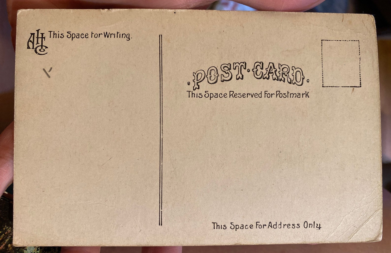 Beautiful Antique Colorized Postcard of the Interior Union - Etsy