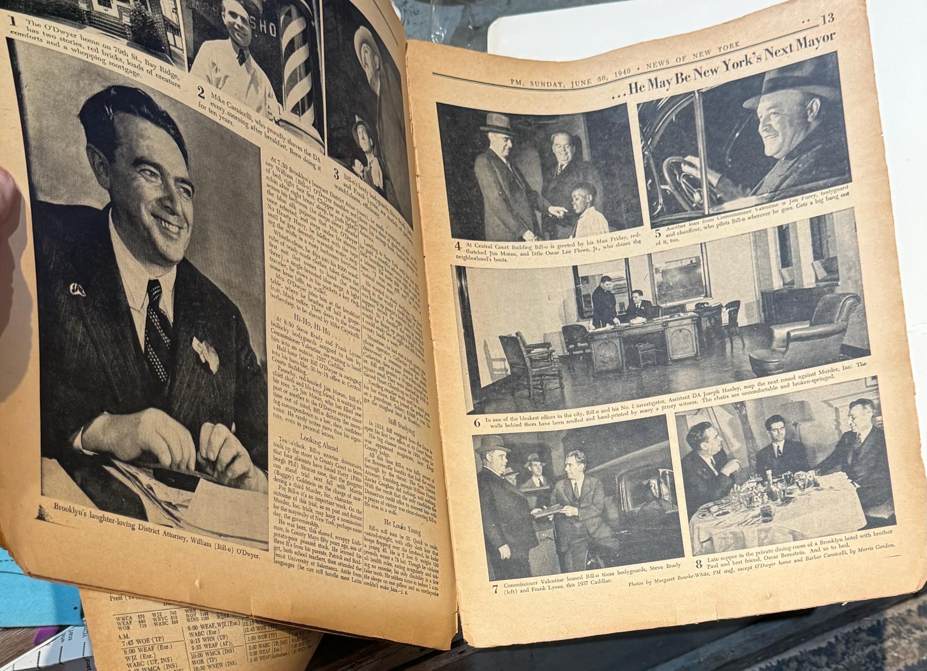 Antique New York Newspaper Insert: Pm’s Sunday Edition June 30, 1940 - Etsy