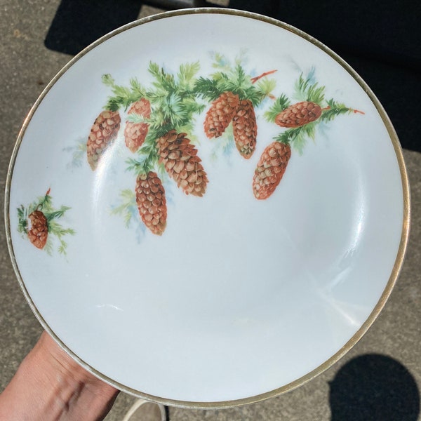 Pine Cone Plate - Etsy