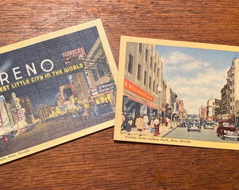 Reno Nevada Postcard - Etsy